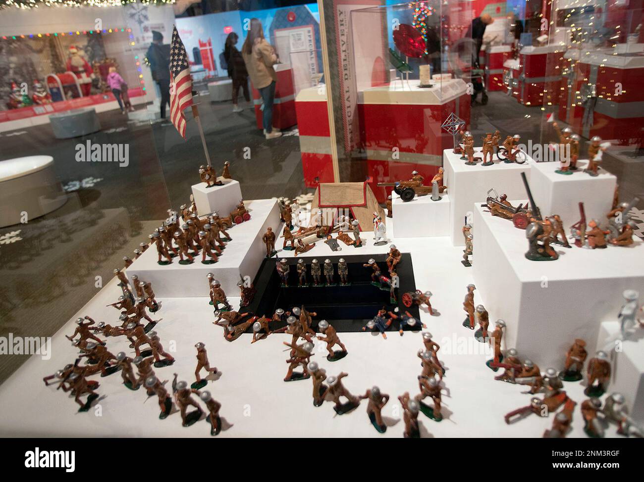 The toy soldier collection of Ron Livingstone from Edgewood is on ...