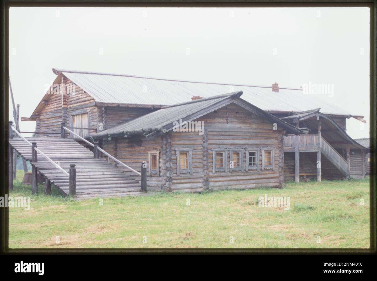 This 19th-century log house, originally from Yolkino village in the ...