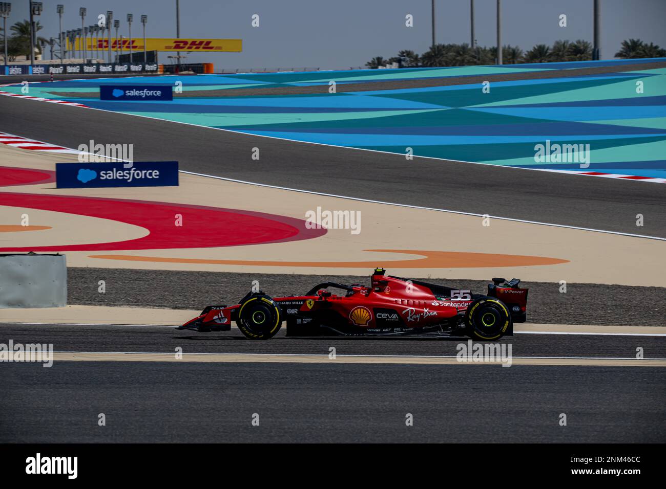 BAHRAIN INTERNATIONAL CIRCUIT, BAHRAIN - FEBRUARY 24: Carlos Sainz ...