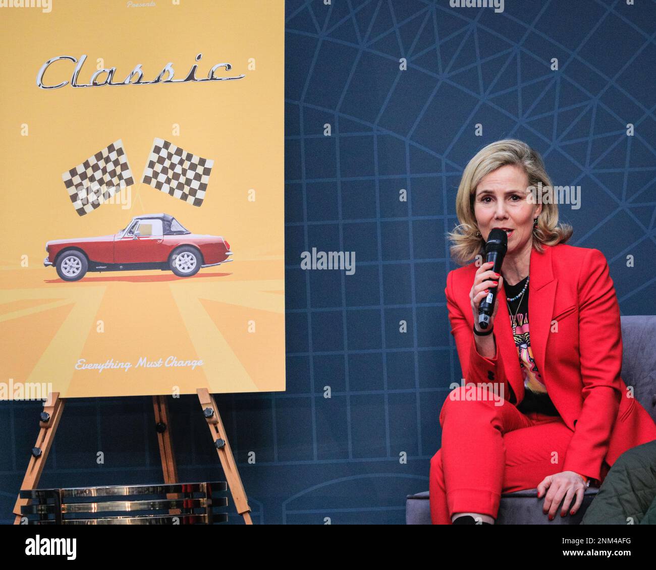 London, UK. 24th Feb, 2023. Sally Phillips. The stars of upcoming ...