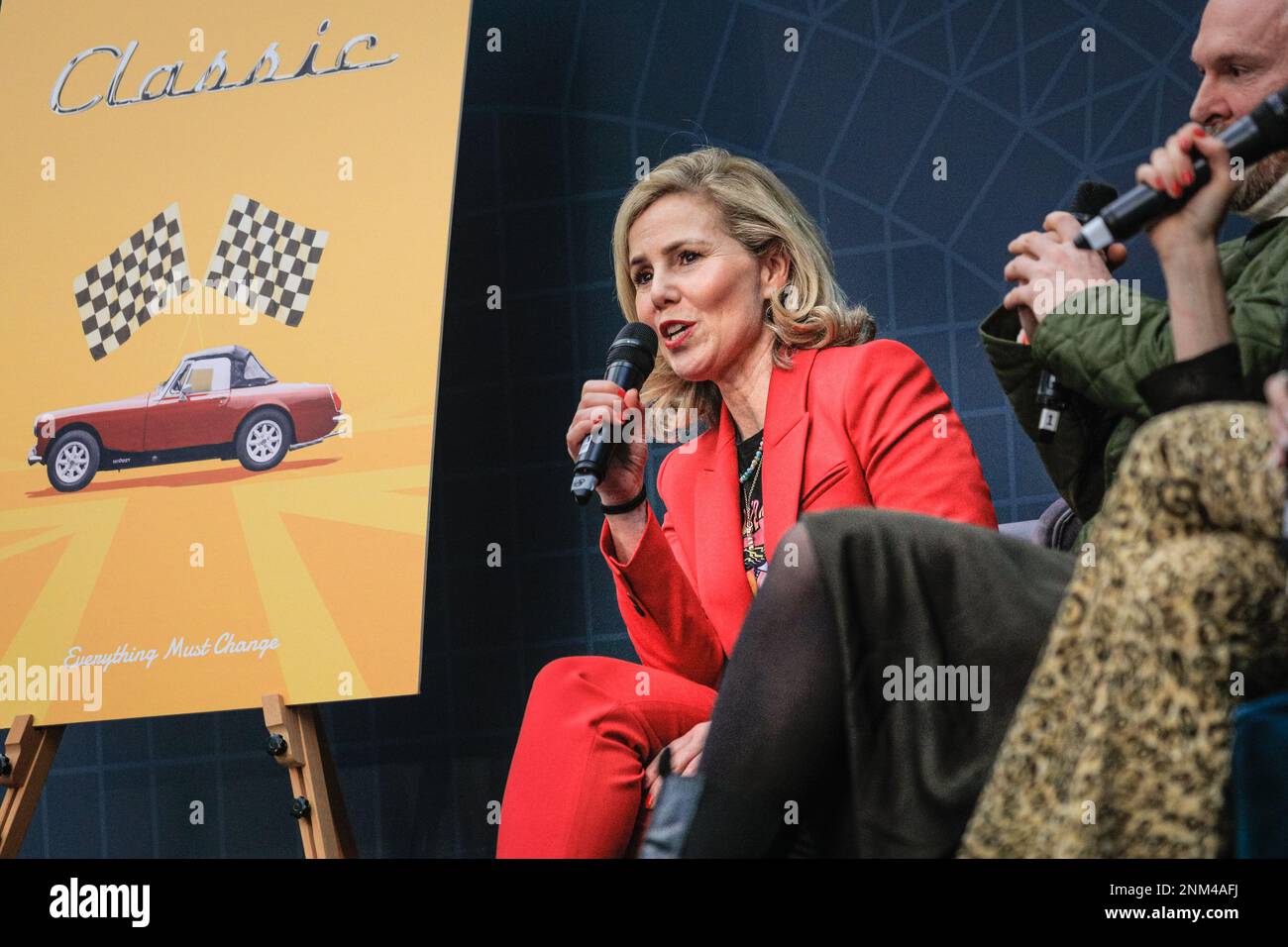 London, UK. 24th Feb, 2023. Sally Phillips. The stars of upcoming ...
