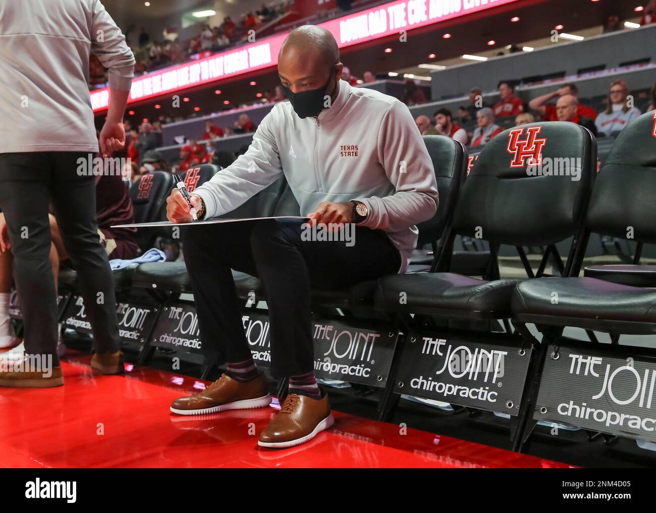 HOUSTON, TX - DECEMBER 22: Texas State Bobcats forward Isiah Small (1 ...