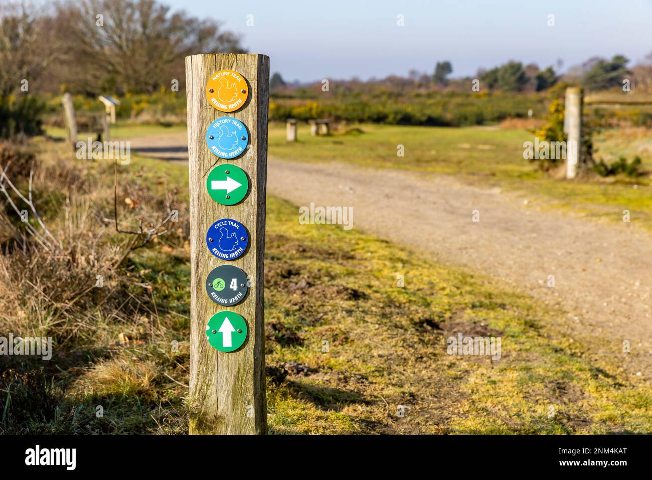 Kelling Heath Holiday Park, North Norfolk, Holt, England UK Stock Photo ...