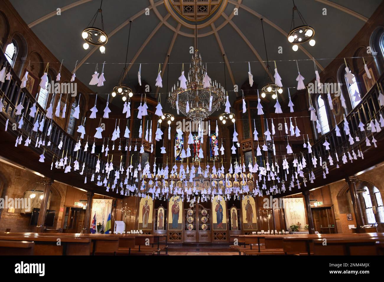 London, UK. 24th Feb, 2023. On the first anniversary of the Russian ...