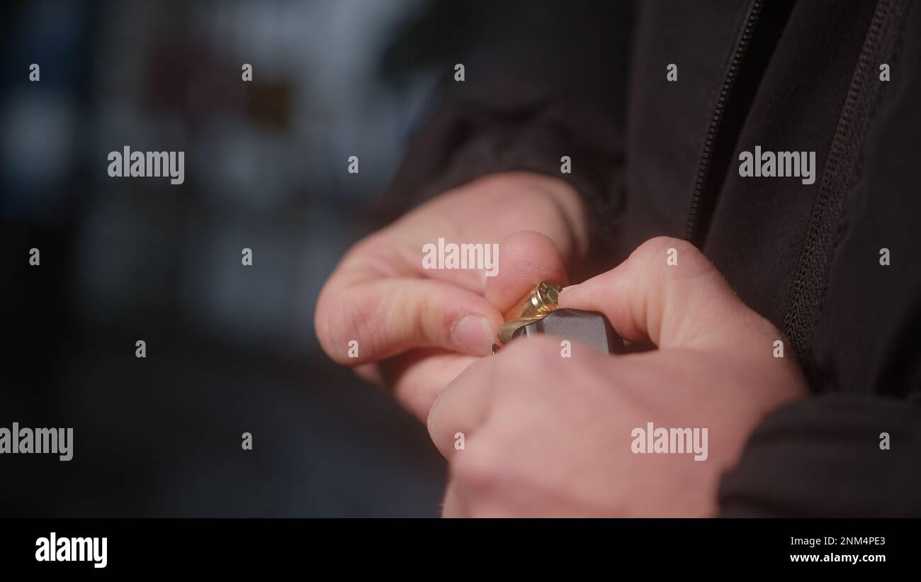 Loading ammunition hi-res stock photography and images - Alamy