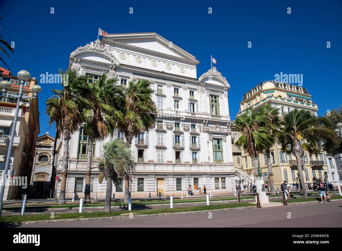 Nice Opera house, French Riviera, Alpes-Maritimes, France Stock Photo ...