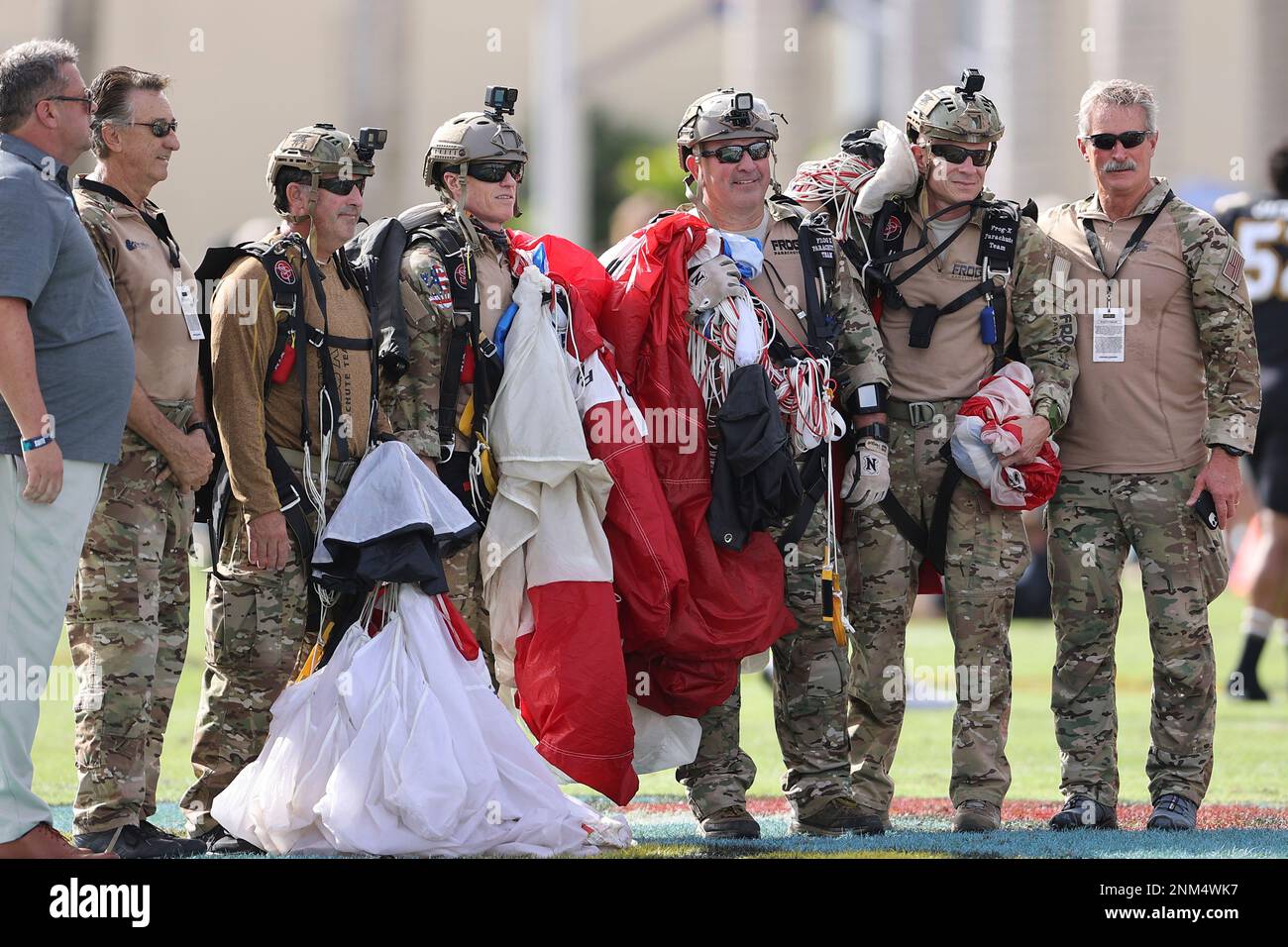 BOCA RATON, FL - DECEMBER 18: US Navy Seals pose for a photo before the ...