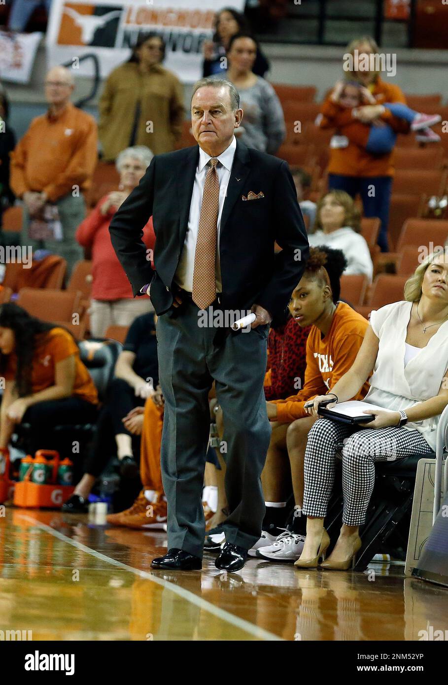 AUSTIN, TX - DECEMBER 11: University of Texas Longhorn head coach Vic ...