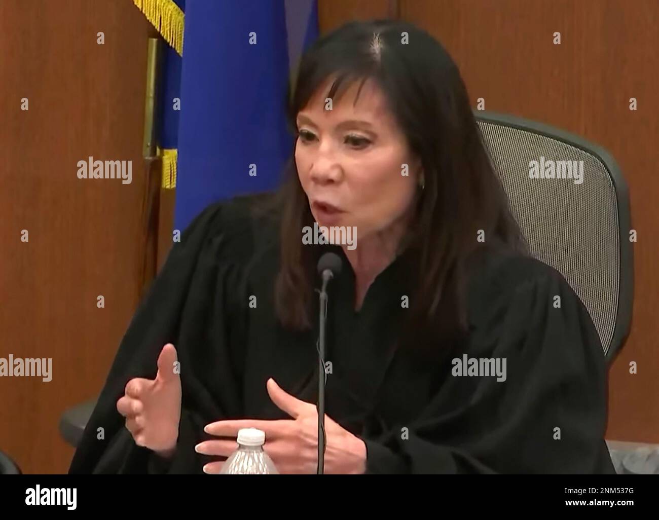 In this image taken from video, Hennepin County Judge Regina Chu ...