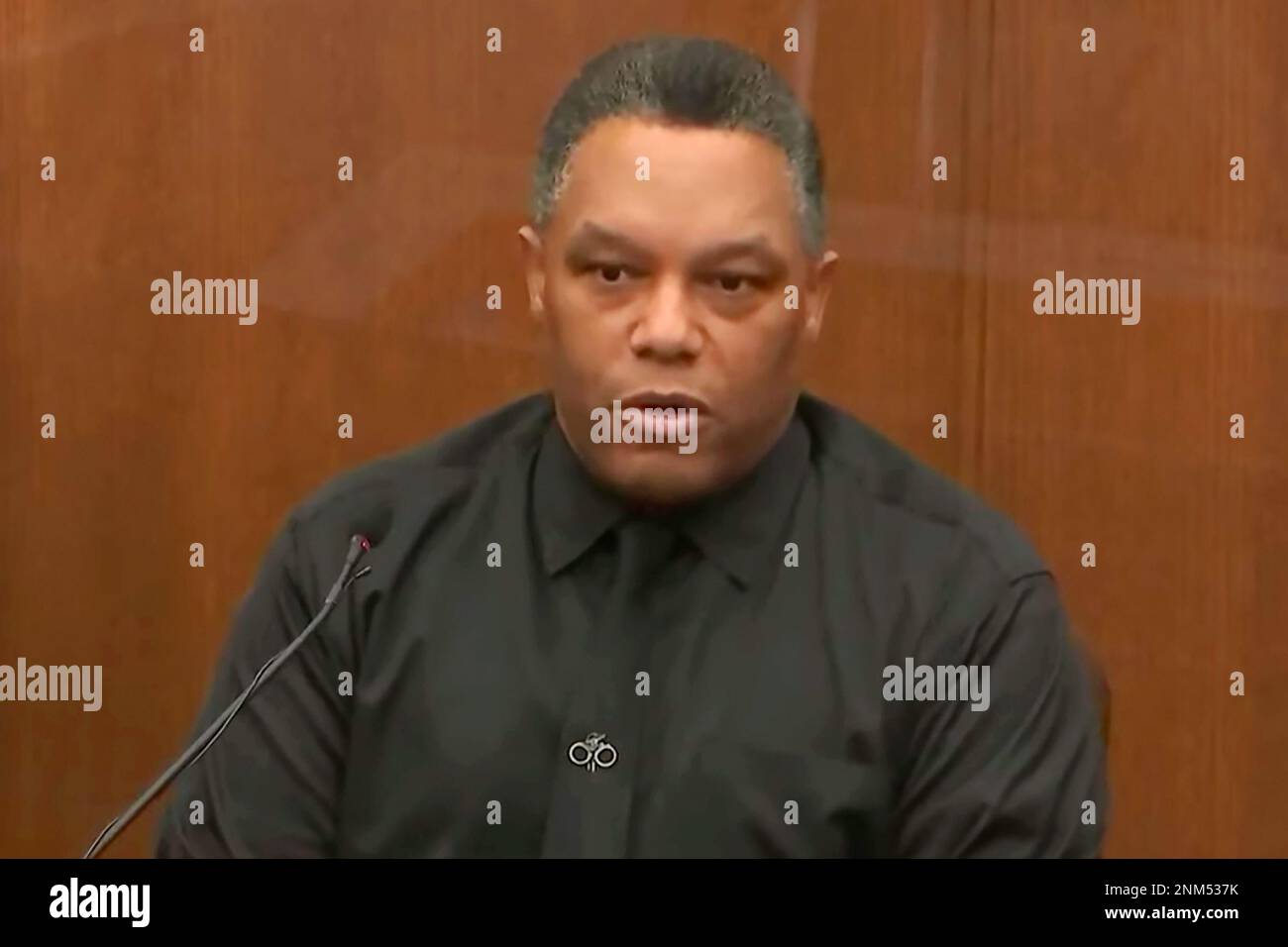 In this image taken from video, former Brooklyn Center Police Officer ...