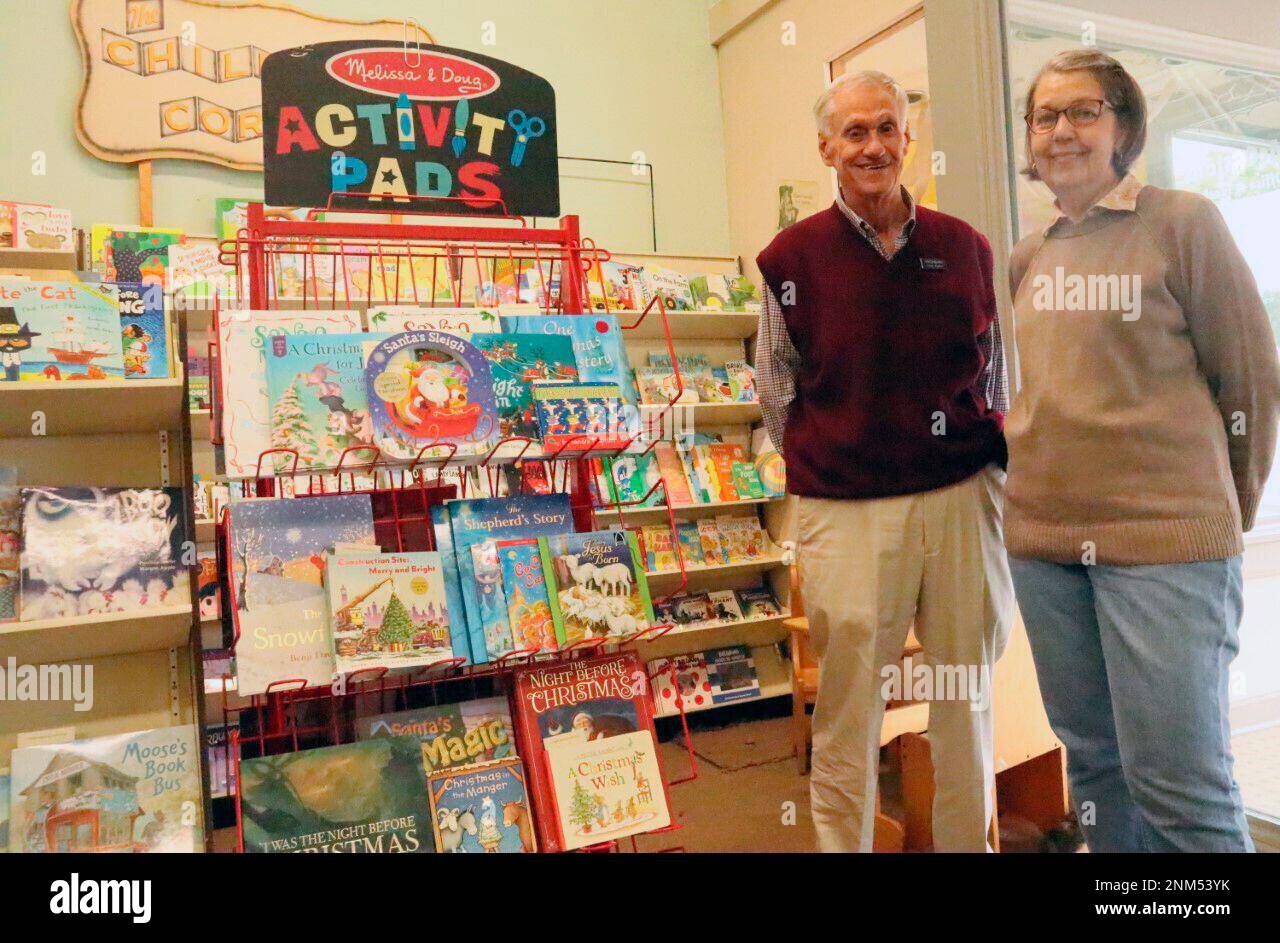Rankin, left, and Anne Clegg, right, of McCaslan's Book Store and ...