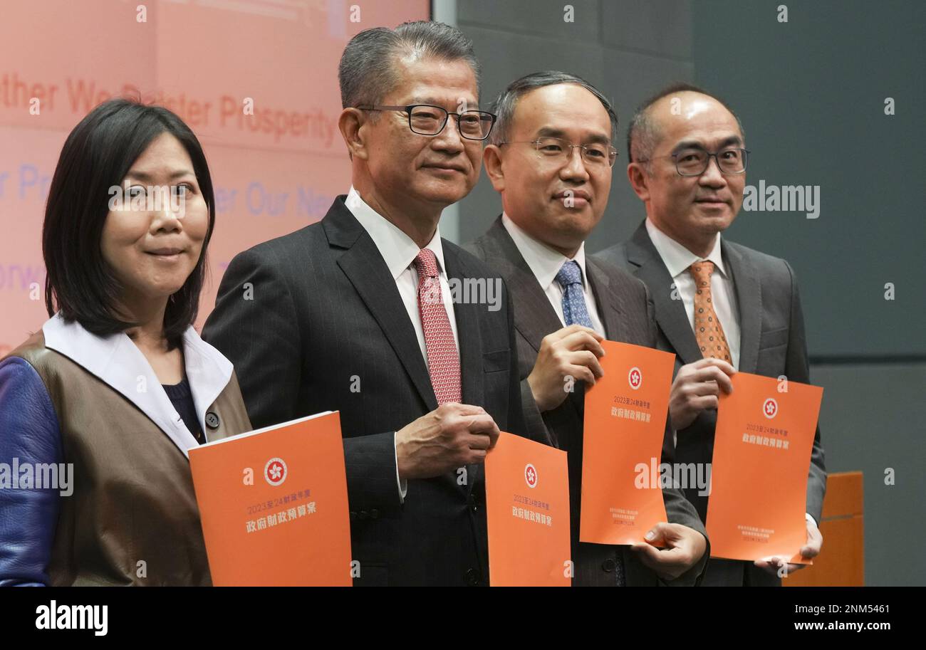 (From left to right) Cathy Chu Man-ling, Permanent Secretary for ...