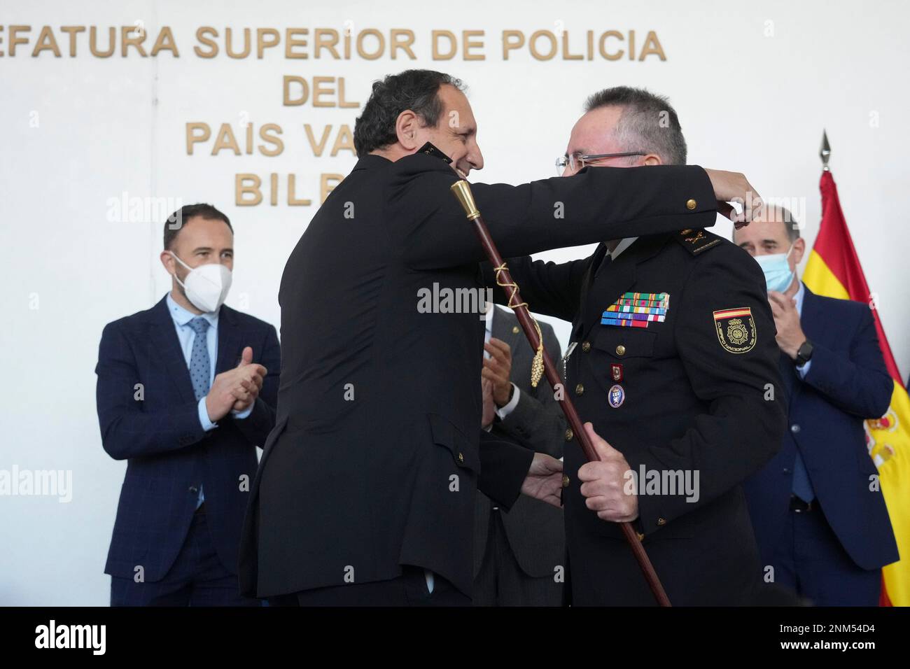 The former top chief of the National Police in the Basque Country, José ...