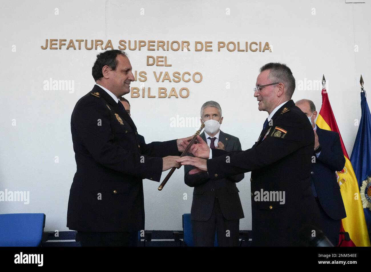 The previous senior chief of the National Police in the Basque Country ...