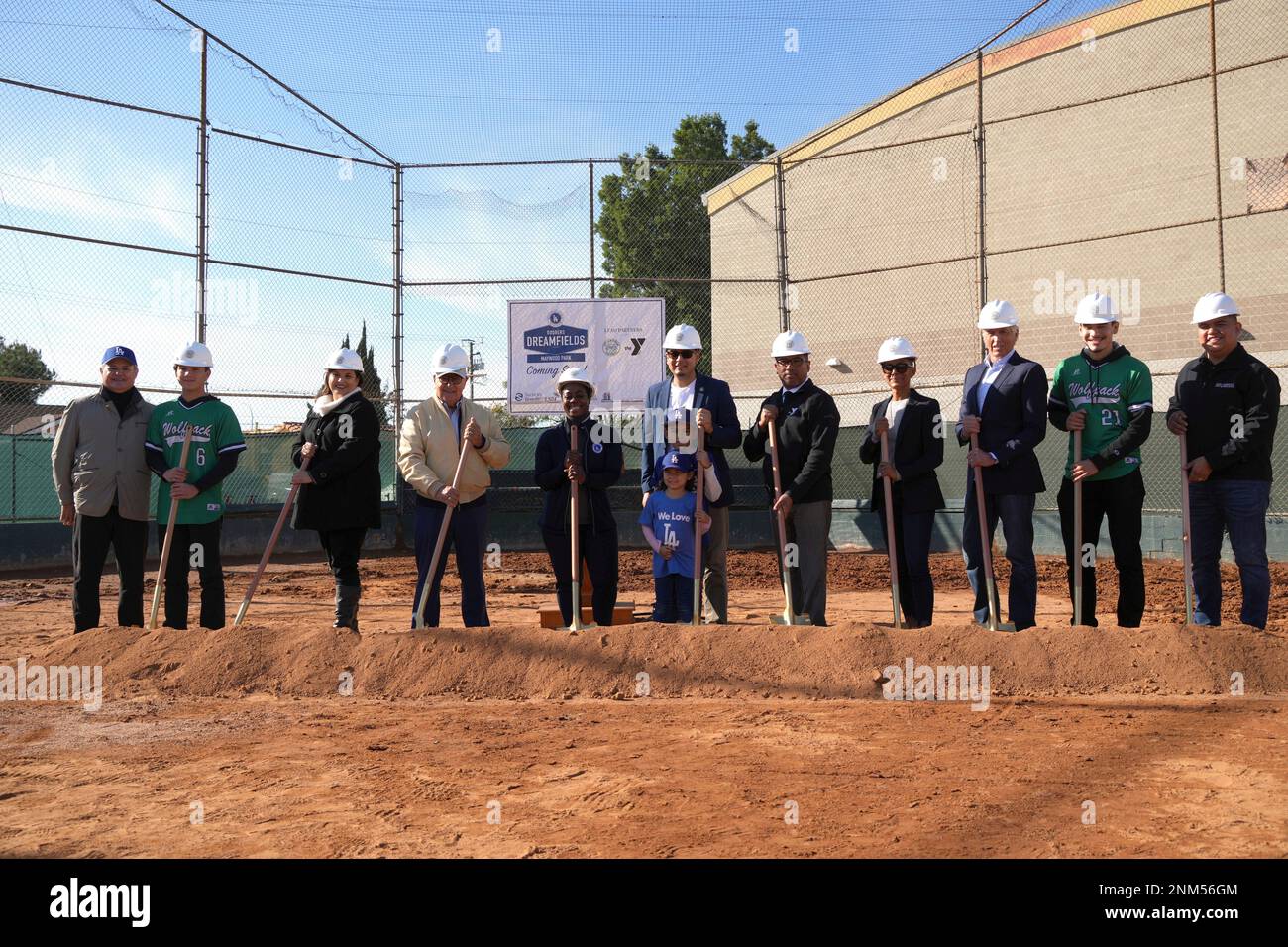 Jorge Jarrin, Vernon Mayor Melissa Ybarra, Jaime Jarrin, Maywood mayor ...