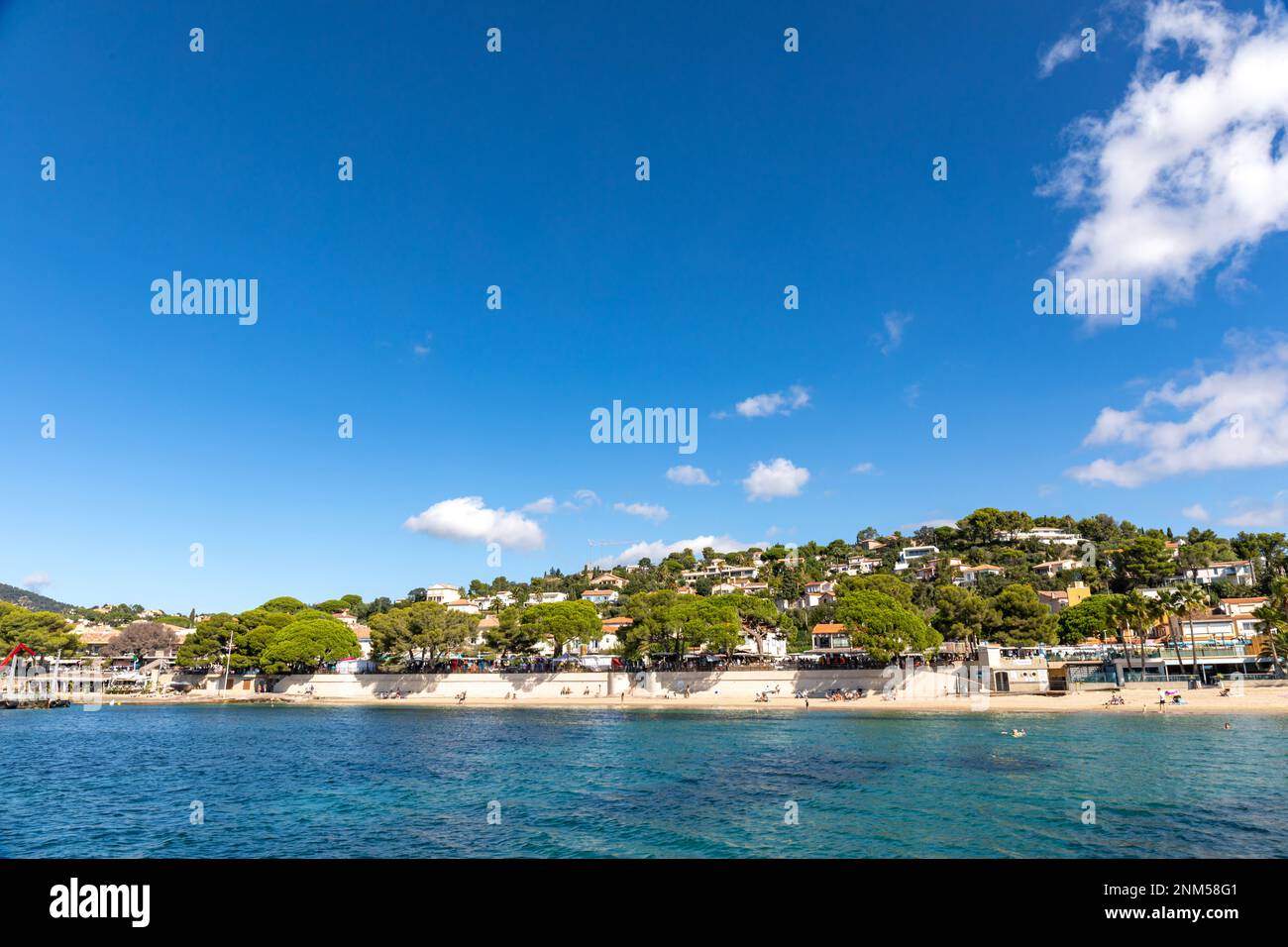 Les Issambres beach, French Riviera Stock Photo - Alamy