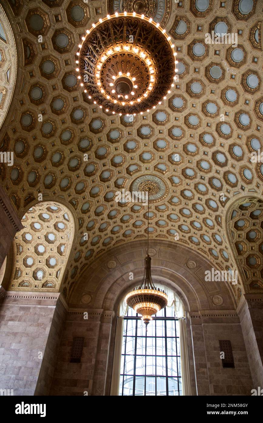 Ceiling chandelier high angle view hi-res stock photography and images ...