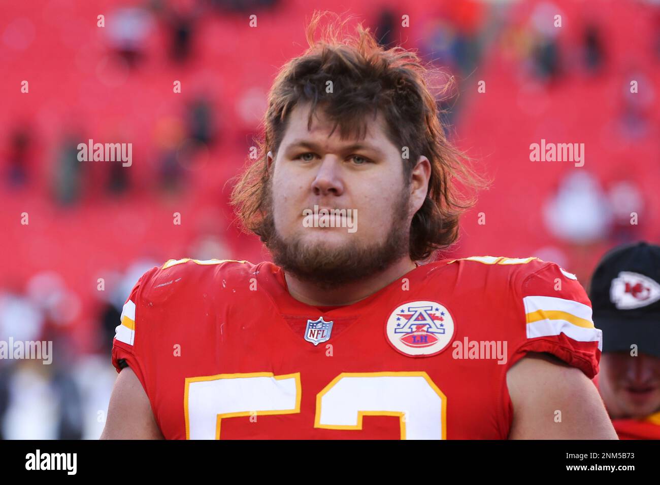 KANSAS CITY, MO - DECEMBER 12: Kansas City Chiefs center Creed Humphrey ...