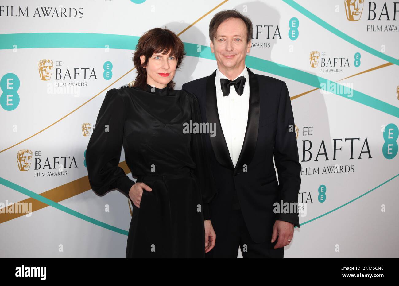 London, UK. Hauschka (real name Volker Bertelmann) (right) at the EE ...