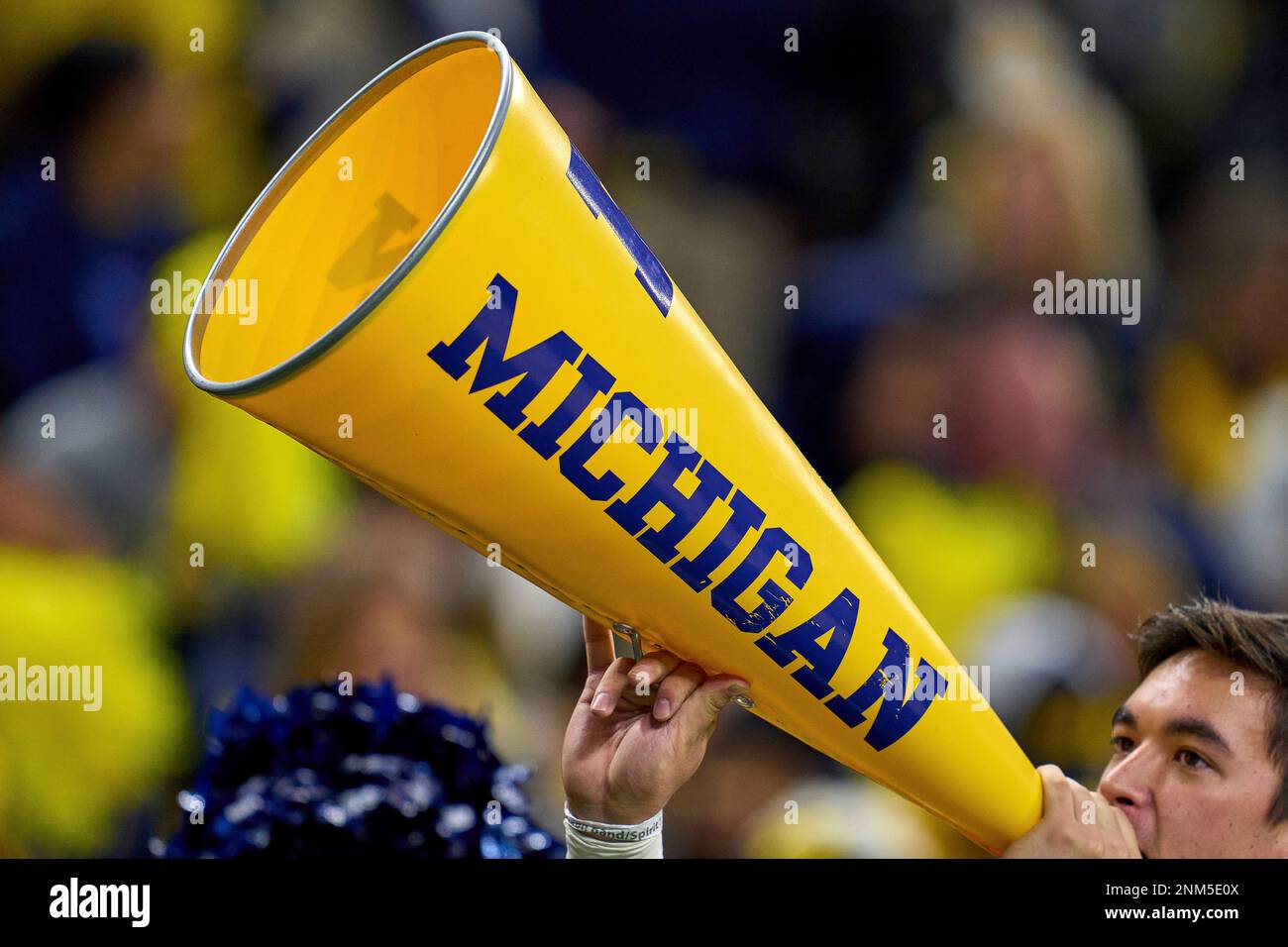 INDIANAPOLIS, IN - DECEMBER 04: A detail view of an Iowa Hawkeyes ...