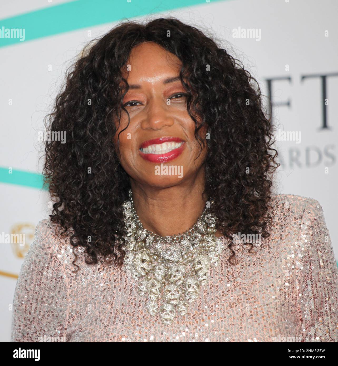 London, UK. Kathryn Busby at the EE BAFTA Film Awards 2023 at The Royal ...