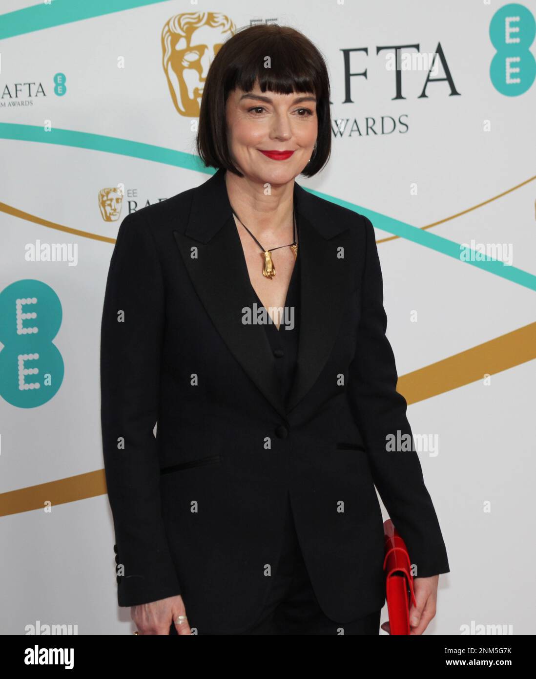 London, UK. Jane Millichip at the EE BAFTA Film Awards 2023 at The ...