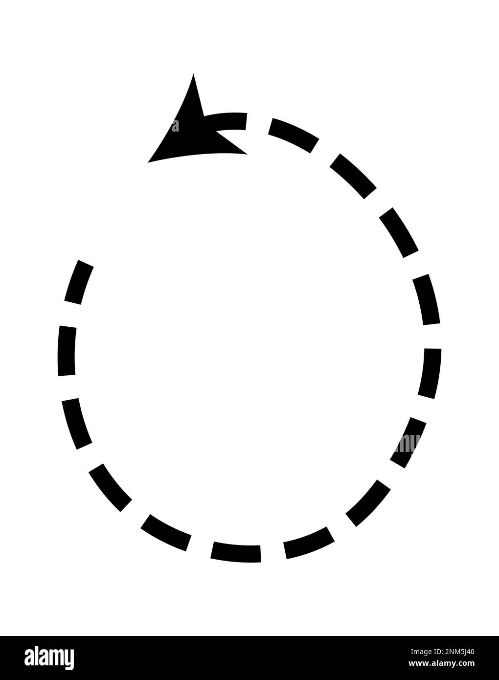 Dashed arrow set. Vector doodle dot line. Thin pointer arrows Stock ...