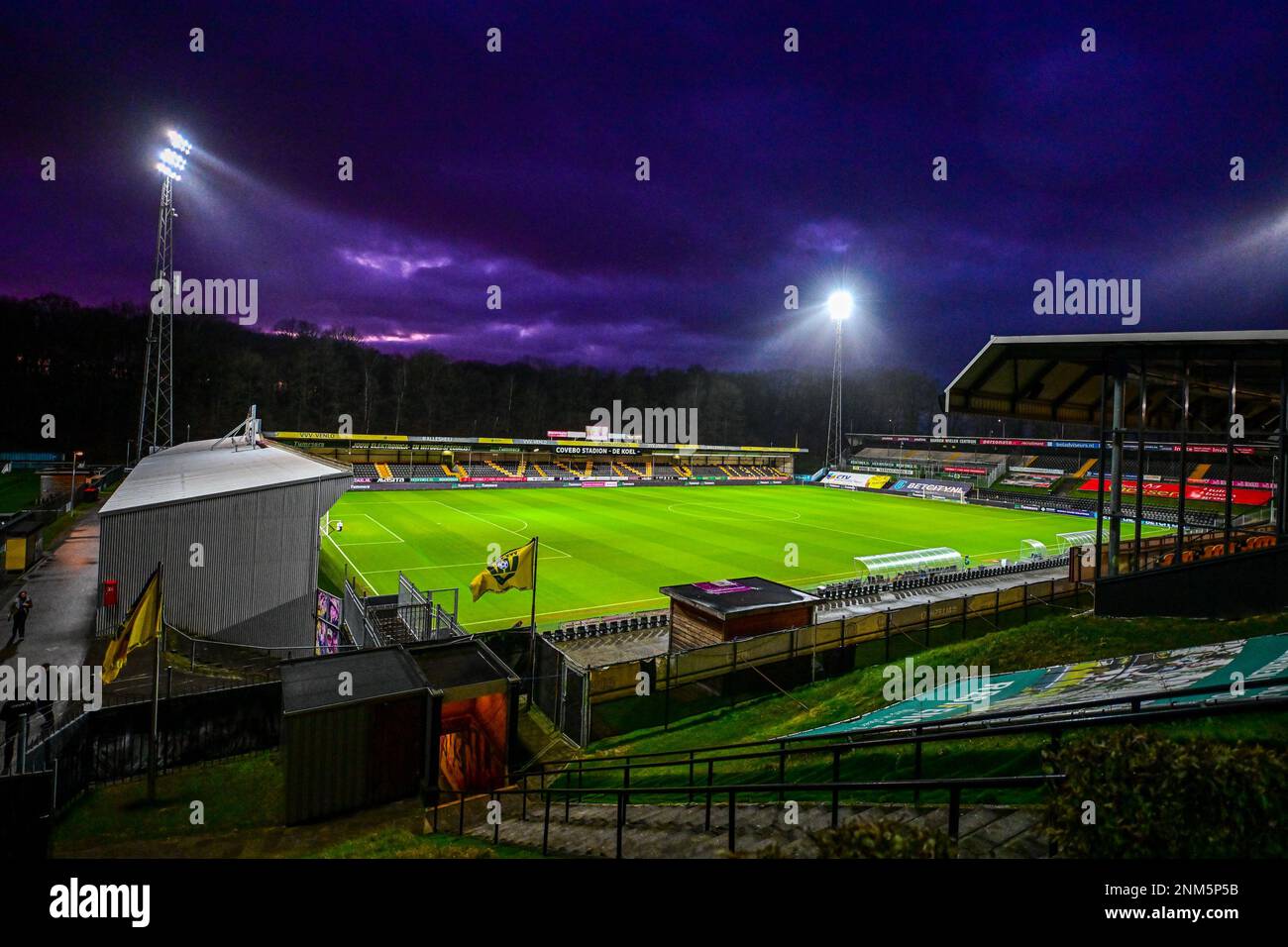 VENLO, 24-02-2023, Covebo Stadion de Koel, Stadium of VVV Venlo. Dutch ...