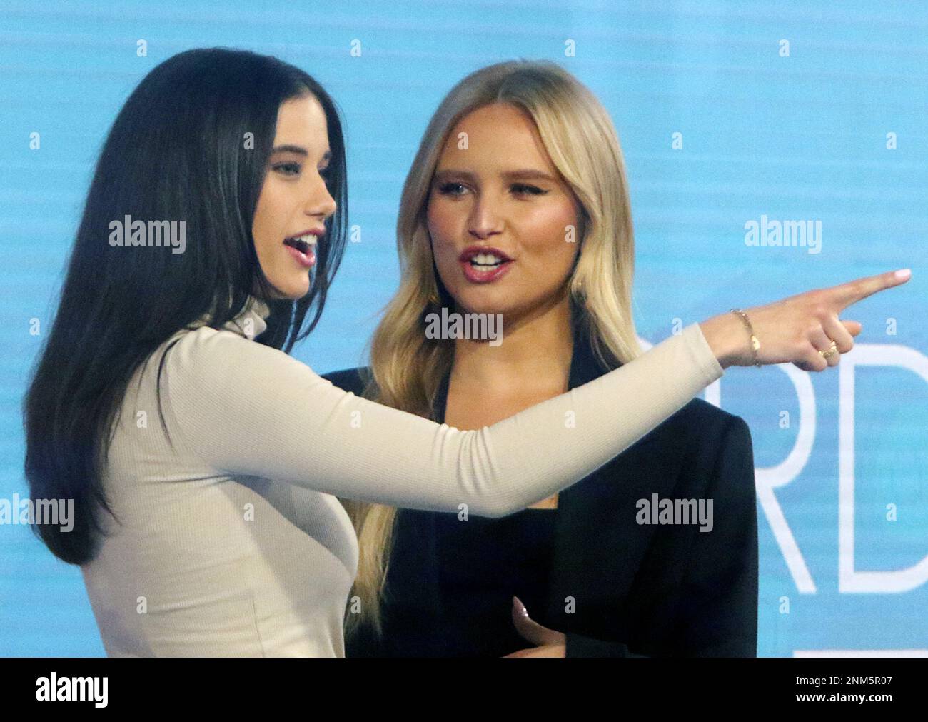 New Yorek, NY, USA. 23rd Feb, 2023. Ella Bleu Travolta and Sailor ...