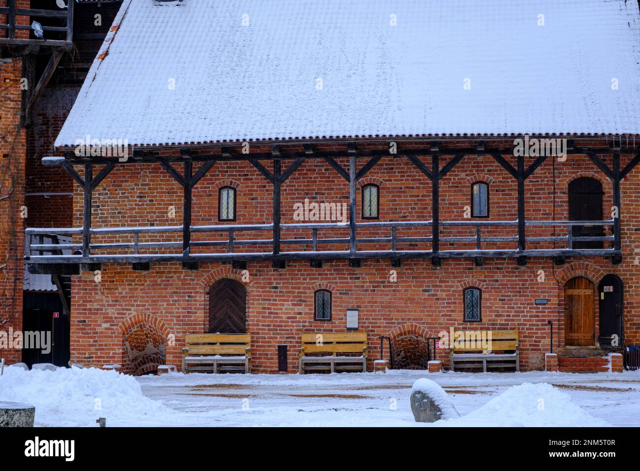 Turaida medieval castle in Turaida, built in the 13th century in the ...