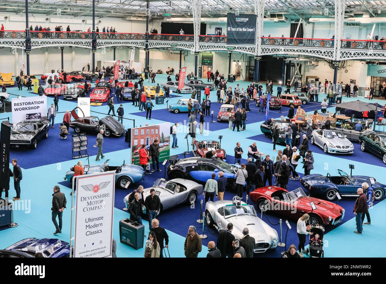 London, UK. 24th Feb, 2023. General view of the halls. The London ...