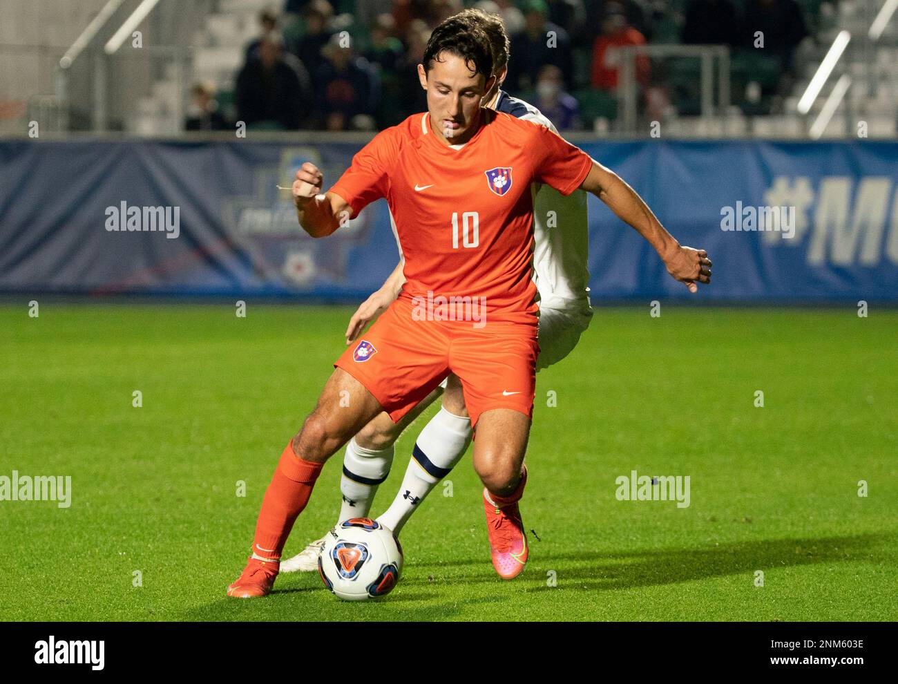 CARY, NC - DECEMBER 10: Clemson Tigers midfielder Luis Felipe Fernandez ...