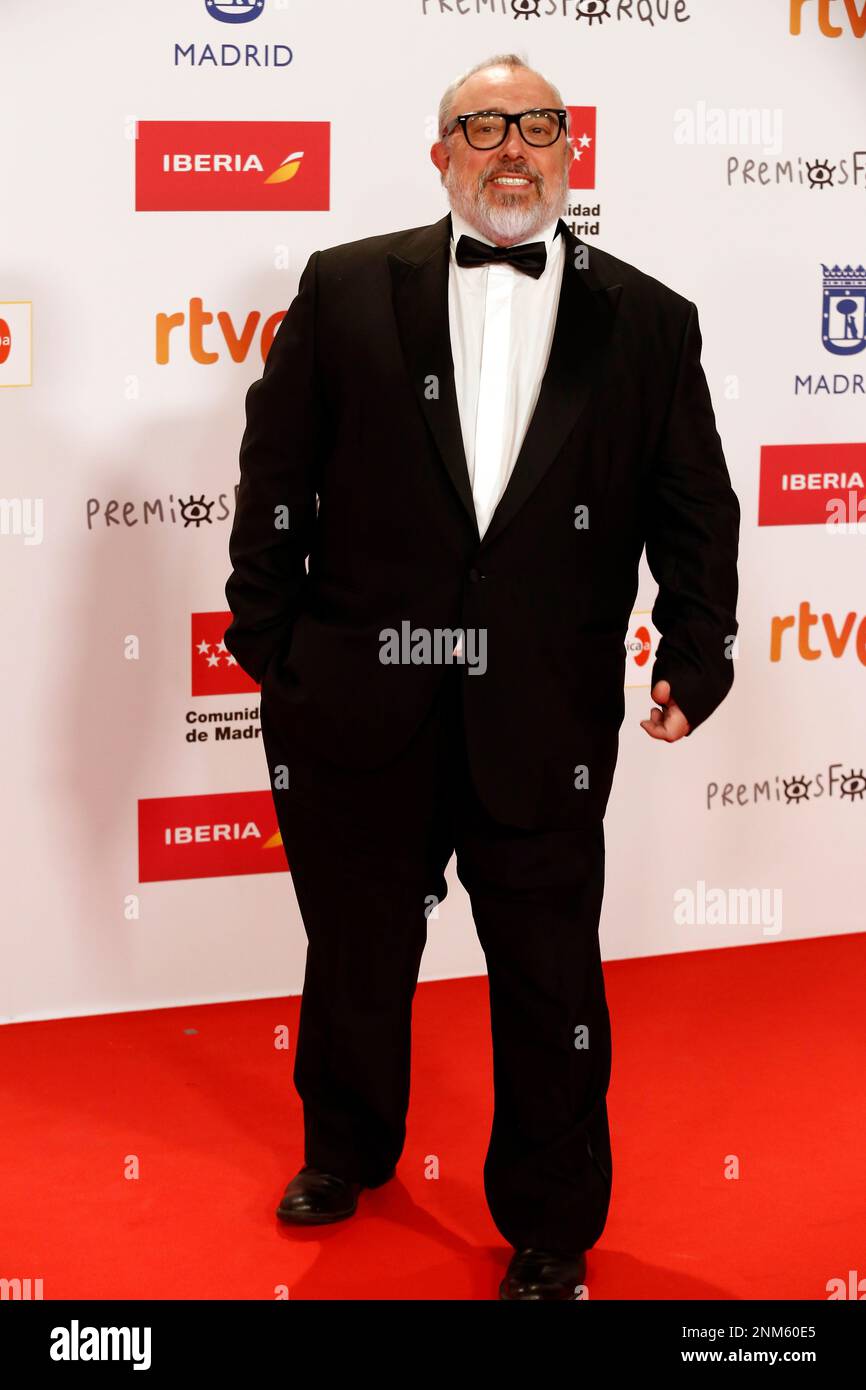 The director Alex de la Iglesia posing during the red carpet of the ...