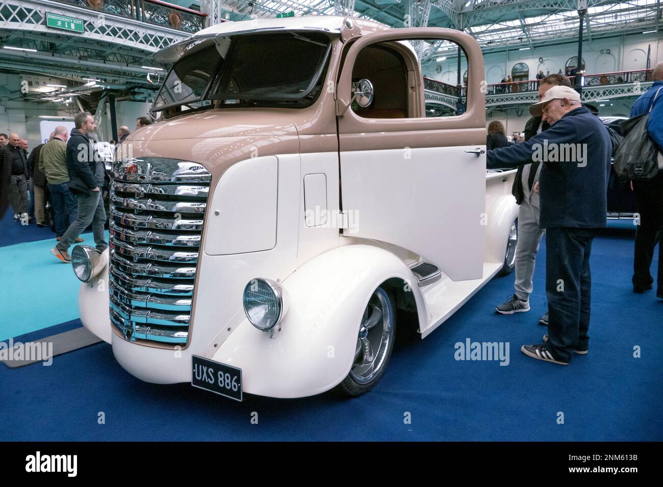 GMC COE custom truck at The London Classic Car Show 2023 at Olympia ...