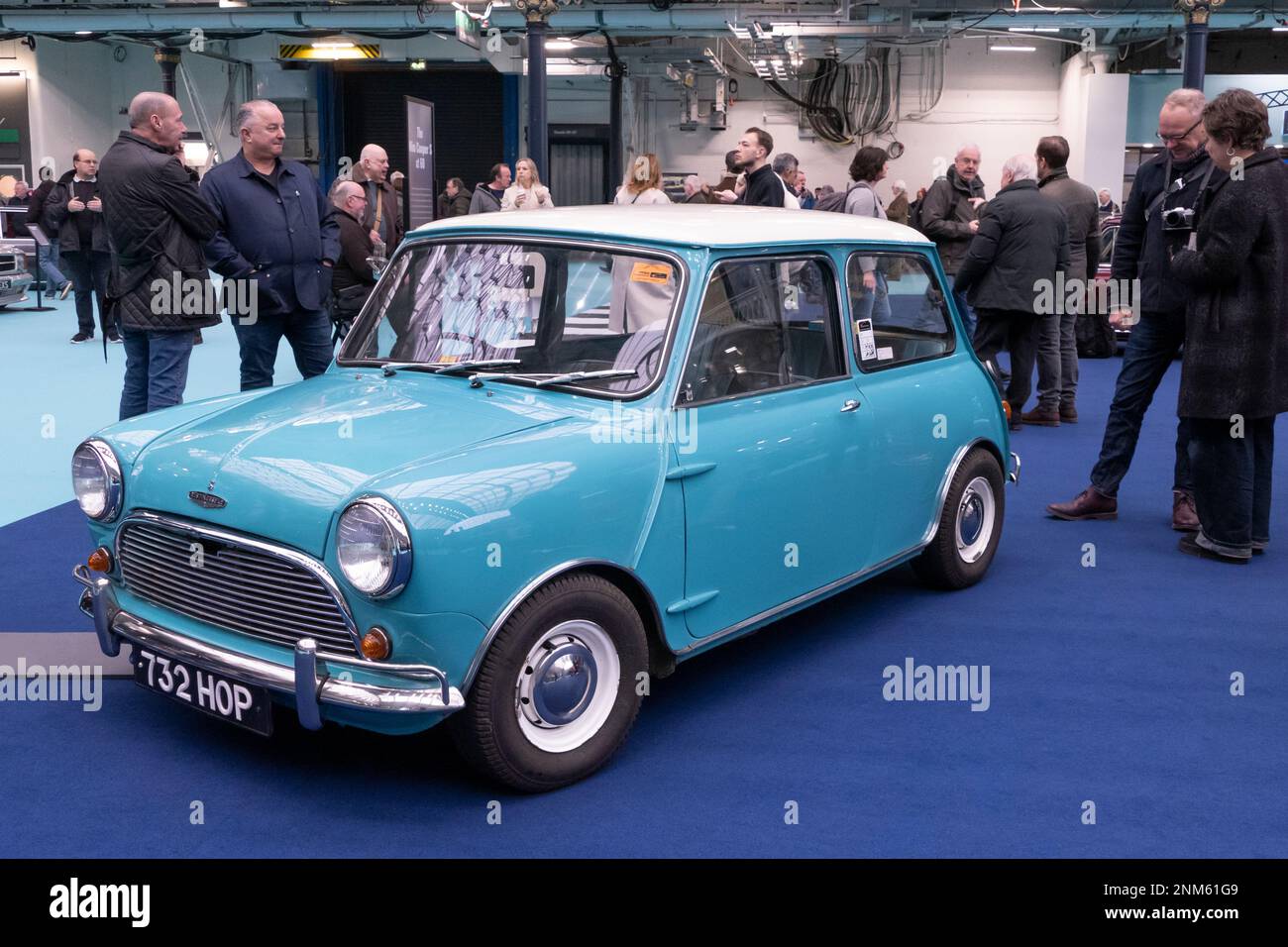 Oldest Mini Cooper S at The London Classic Car Show 2023 at Olympia ...