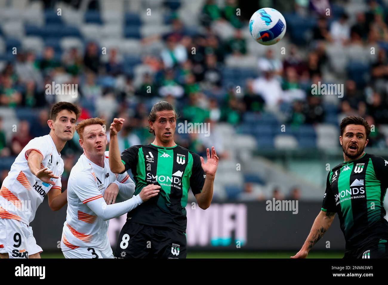 MELBOURNE, AUSTRALIA - DECEMBER 11: Lachlan Wales of Western United ...