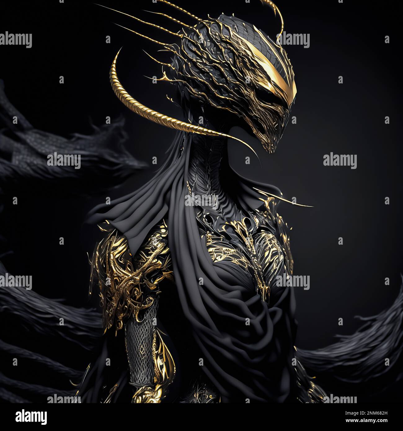 3d digital render evil fantasy hi-res stock photography and images - Alamy