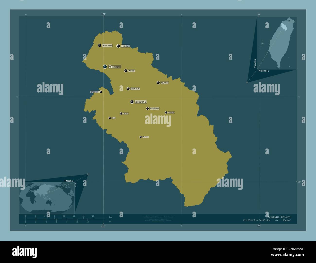 Hsinchu map hi-res stock photography and images - Alamy