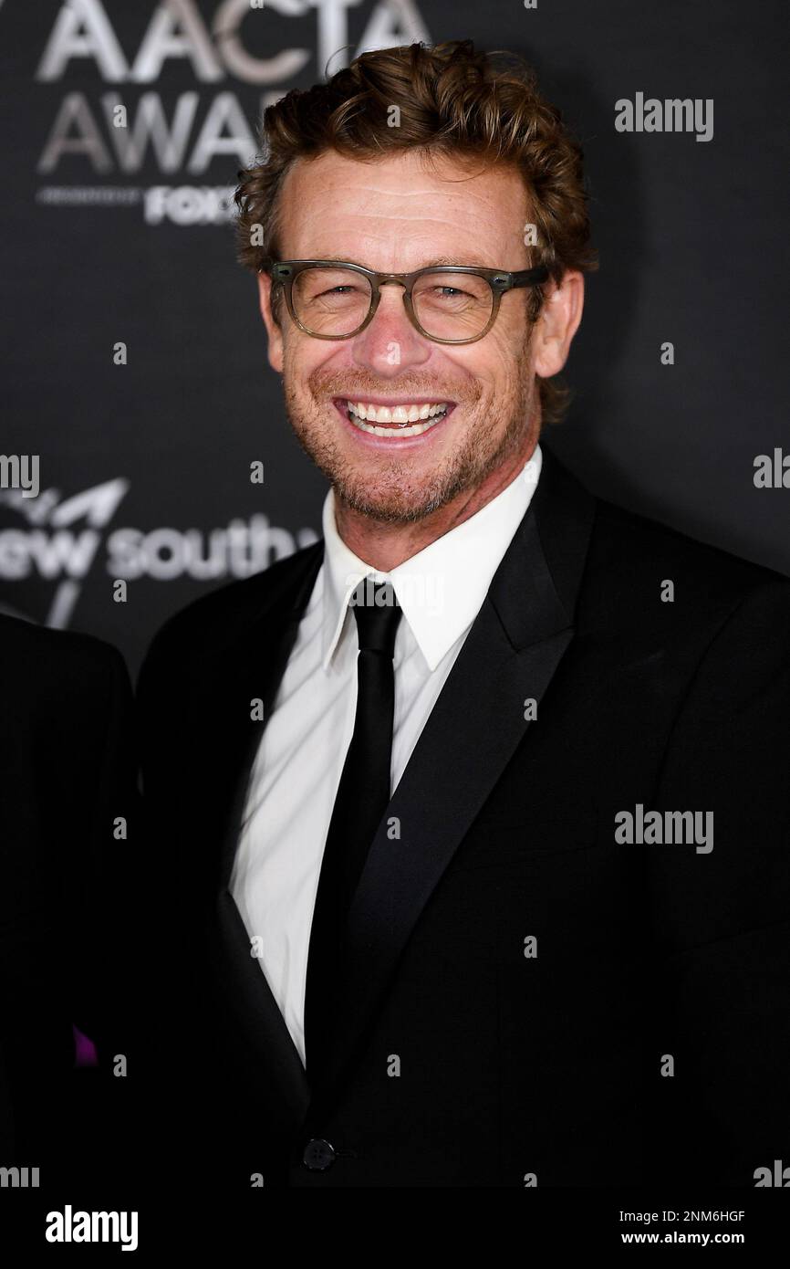 SYDNEY, AUSTRALIA - DECEMBER 08: Simon Baker arrives ahead of the 2021 ...