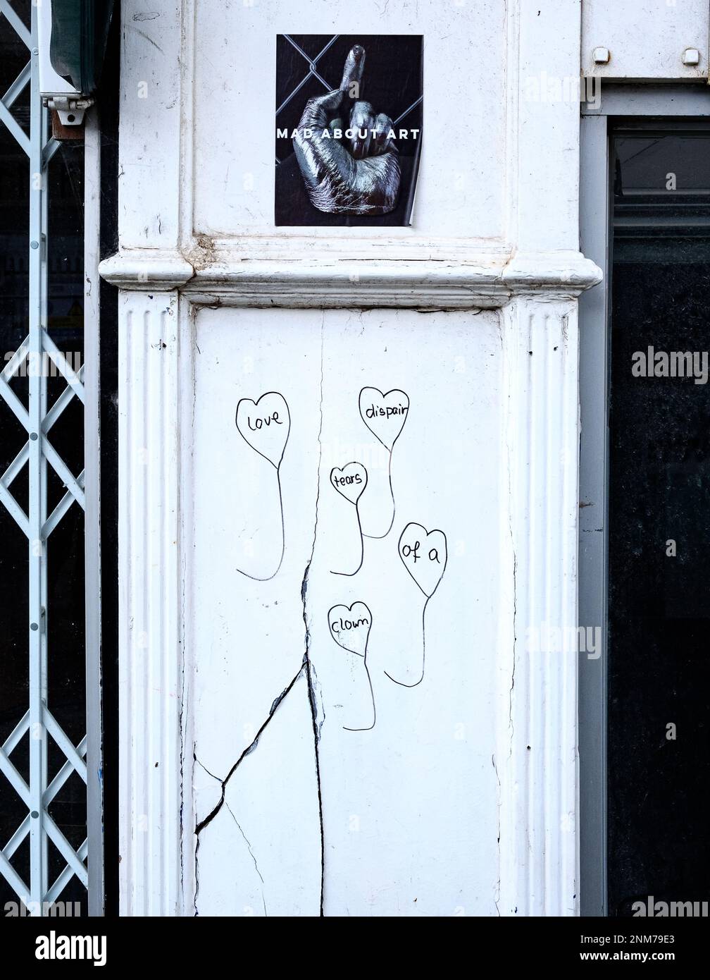 Mad about Art - Street art / graffiti in Gloucester City Centre Stock ...