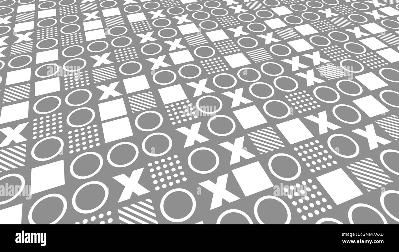 White repeating pattern hi-res stock photography and images - Alamy