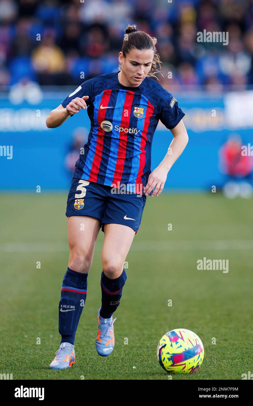 BARCELONA - FEB 6: Laia Codina in action during the Primera Division ...