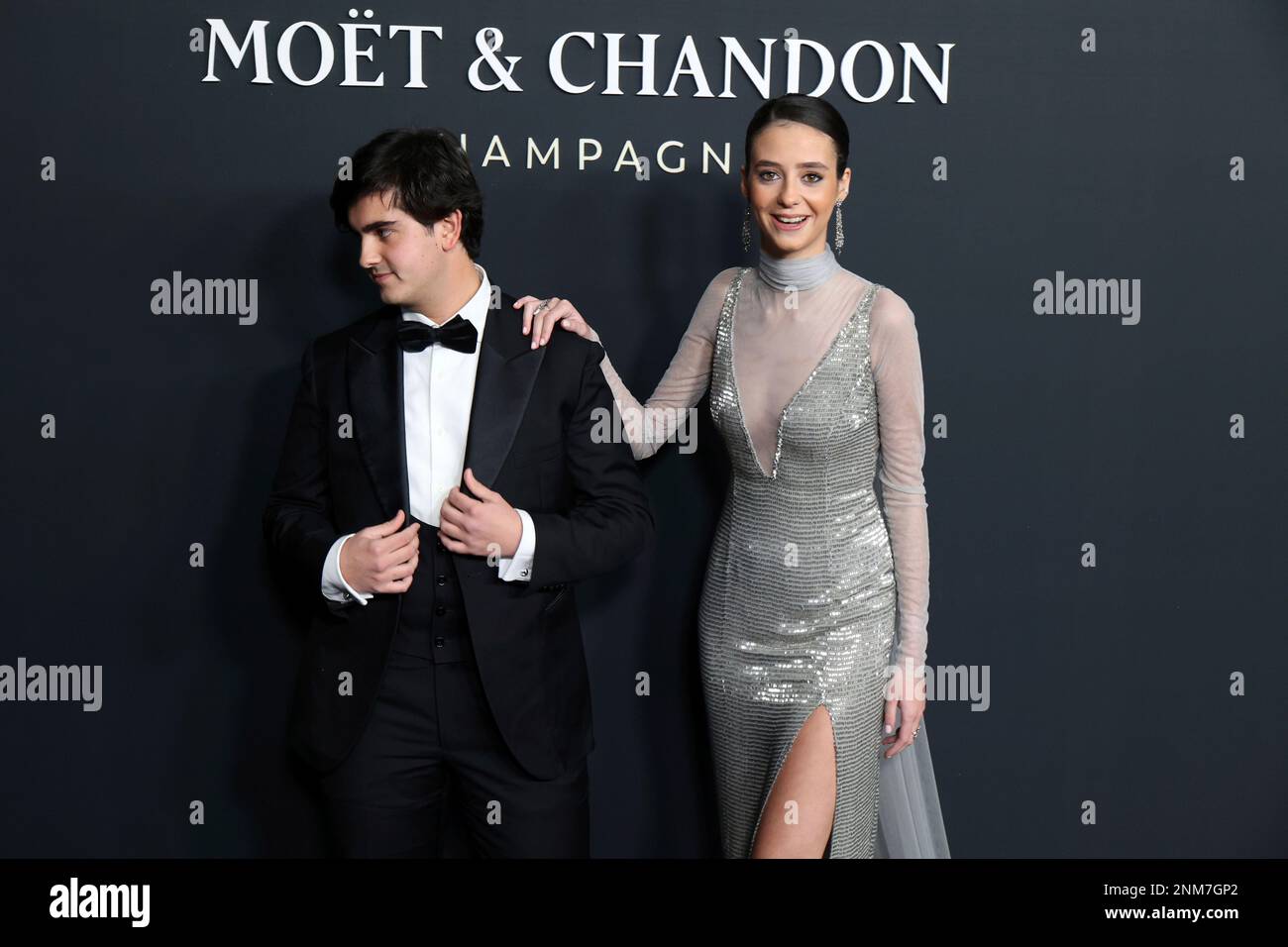 Victoria Federica de Marichalar and Jorge Bárcenas attend the party organised by Moët PHOTOCALL ...
