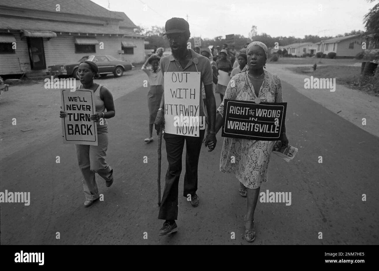 This civil rights protest on Sept. 20, 1980, led by the Reverend E. J ...