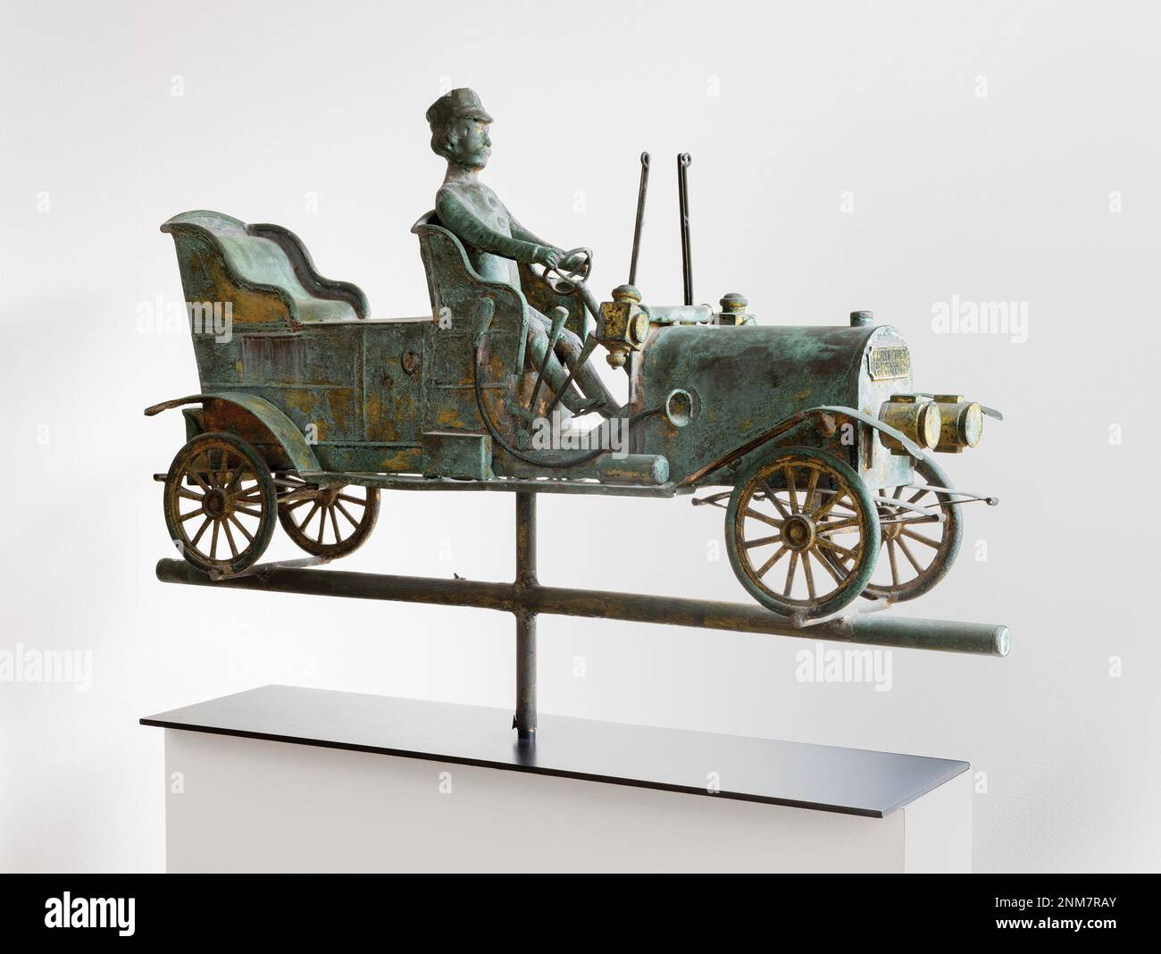 This image provided by the American Folk Art Museum shows a Touring Car ...