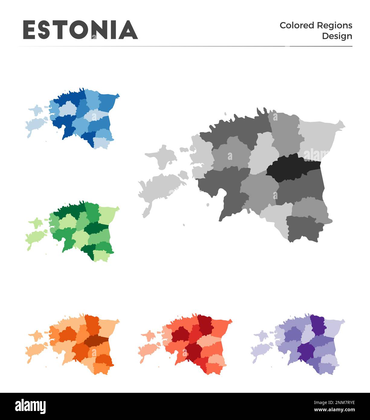 Estonia map collection. Borders of Estonia for your infographic ...
