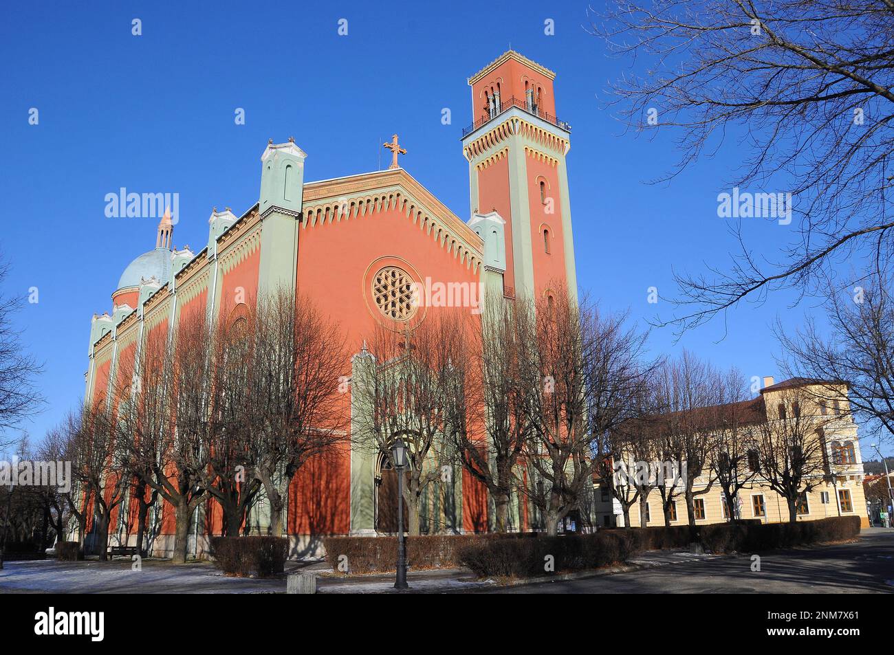 New Lutheran Church, Kežmarok, Késmárk, Prešov region, Slovak Republic ...
