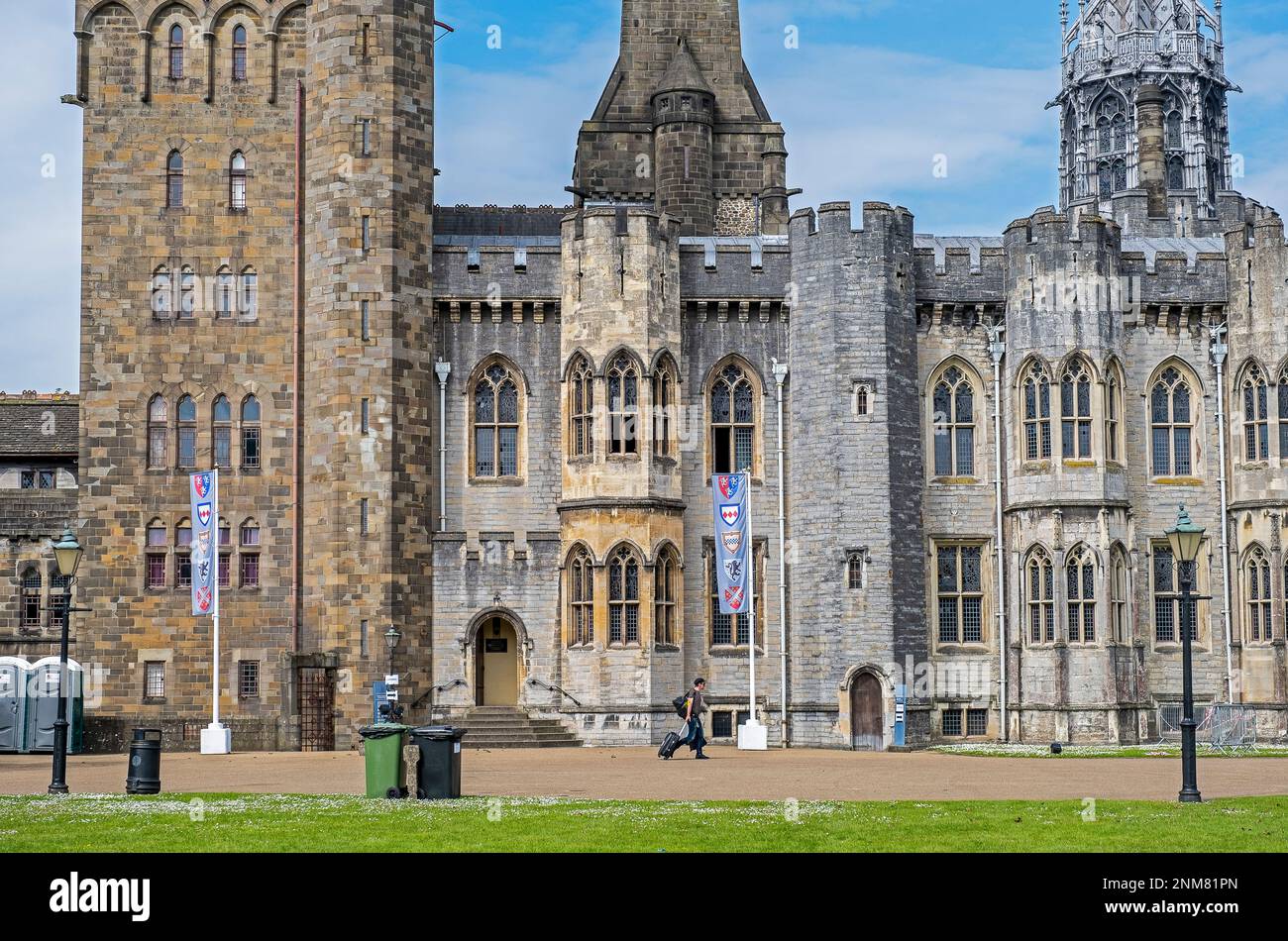 Cardiff Castle, Cardiff, Wales Stock Photo - Alamy
