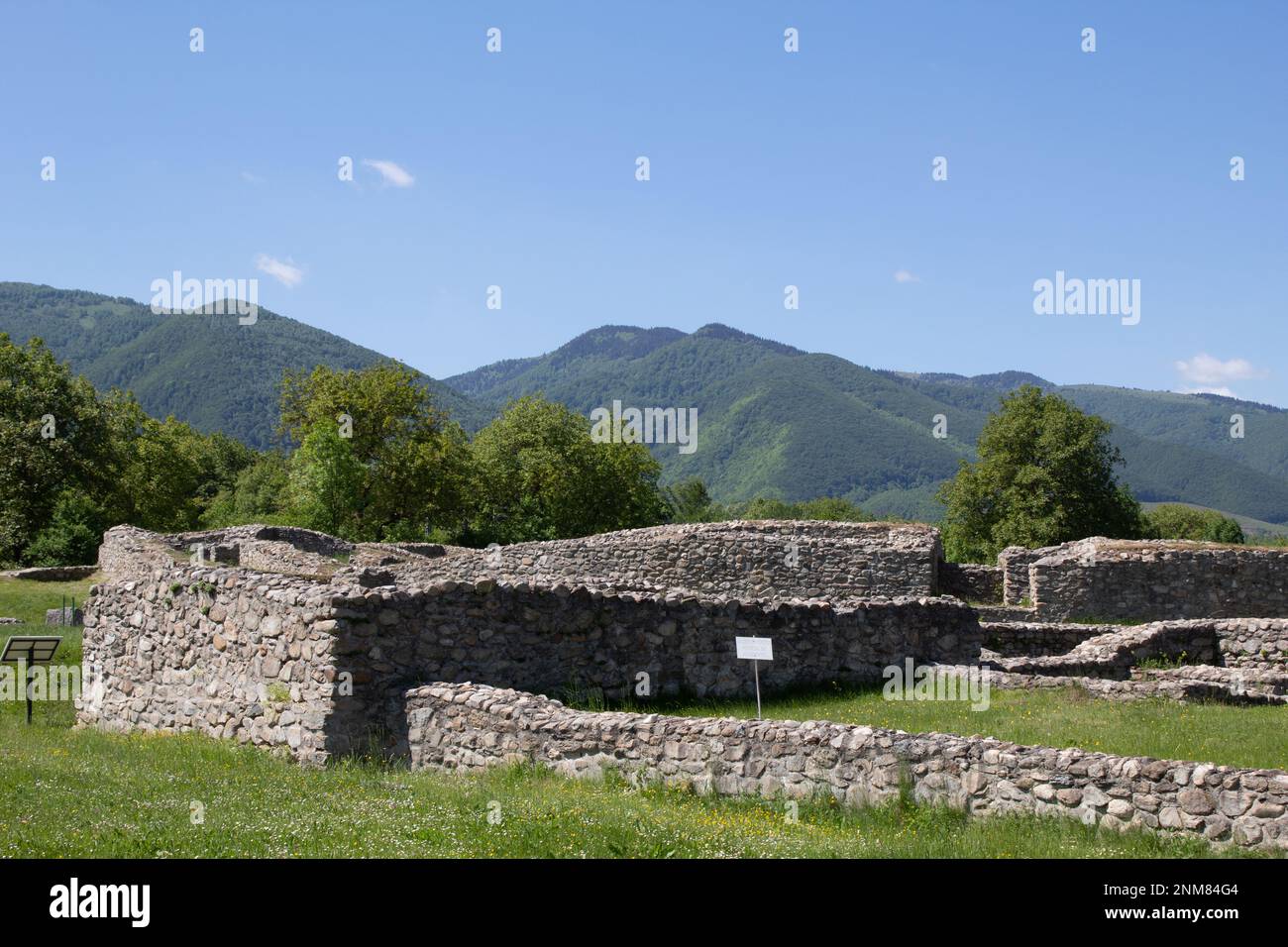 Ancient Roman ruins at Colonia Ulpia Traiana Augusta Dacica ...