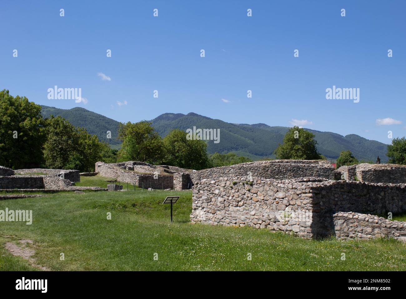 Ancient Roman ruins at Colonia Ulpia Traiana Augusta Dacica ...